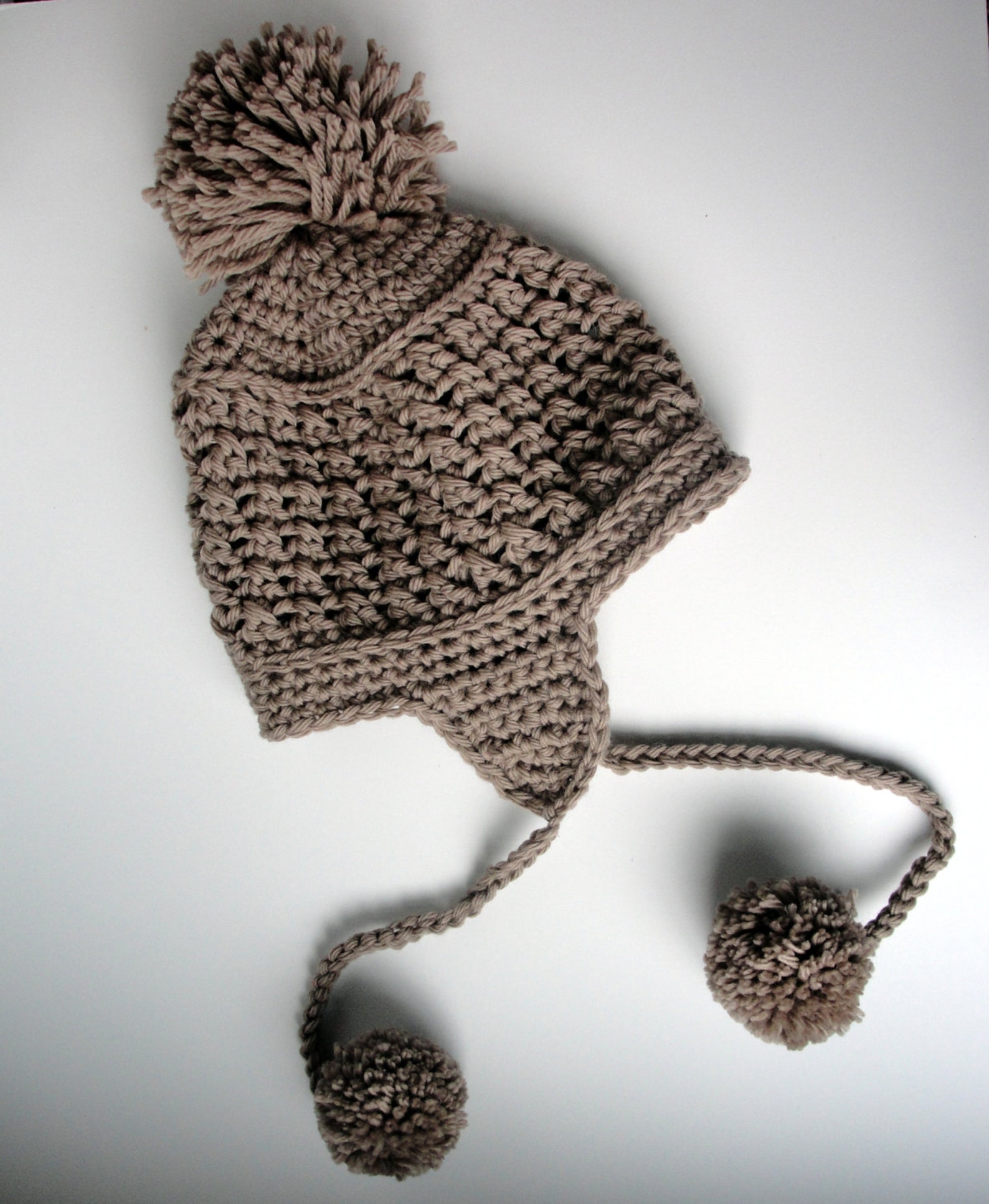 Crochet Pattern Ear Flap Hat Pattern Booth Bay Ear Flap Hat - Etsy