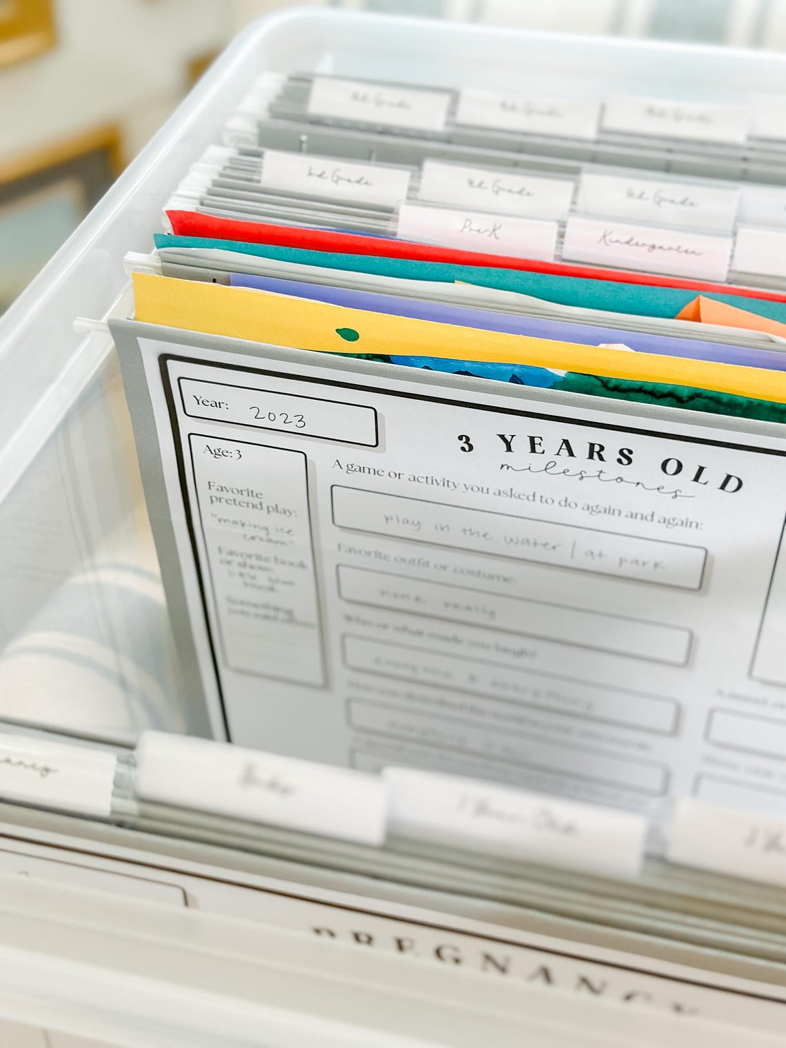 DIY Ready- Through the Years Memory Kit - Etsy