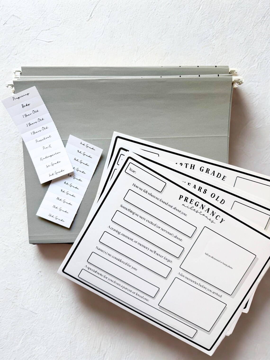 DIY Ready- Through the Years Memory Kit - Etsy
