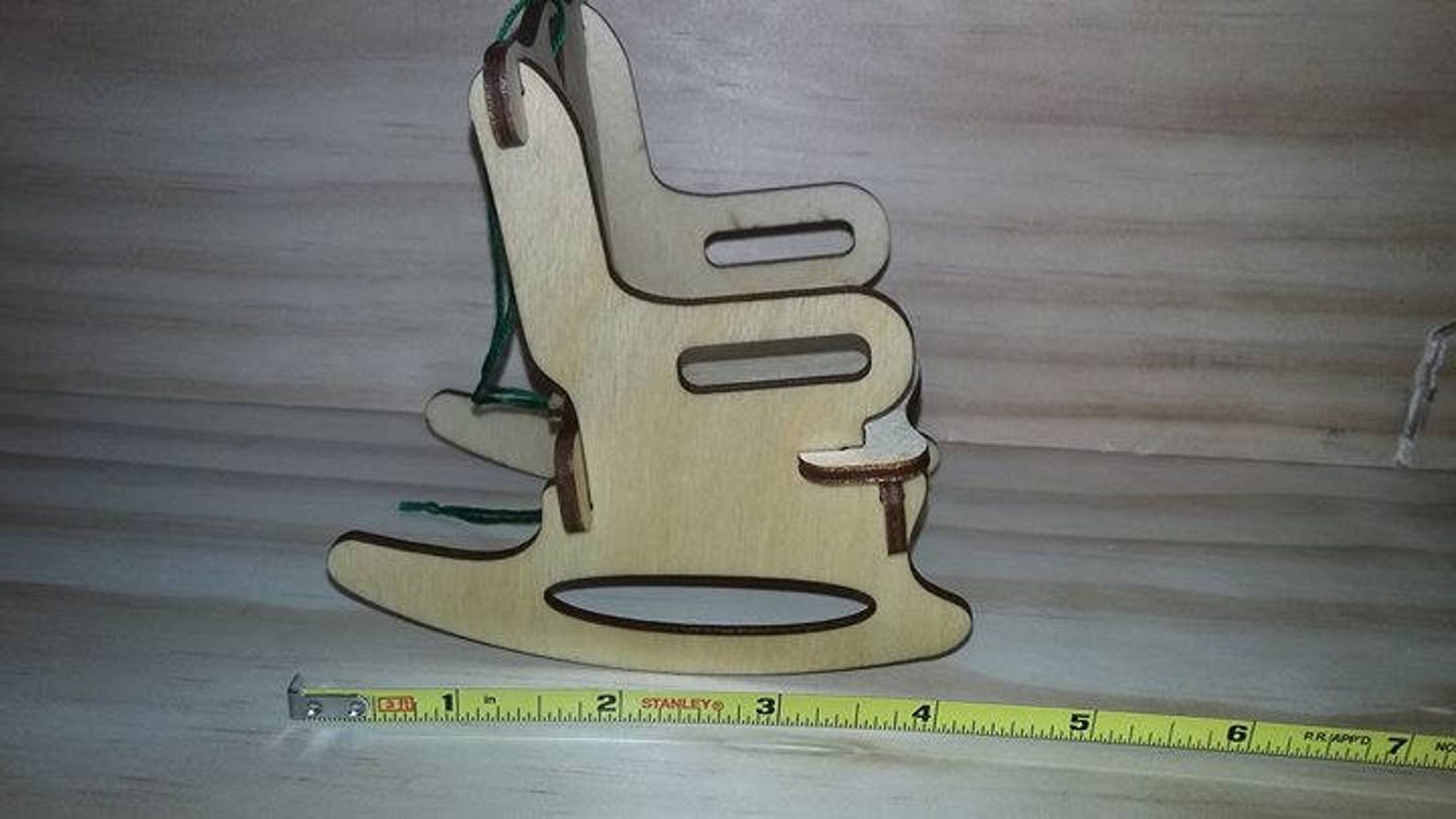 Christmas in Heaven Rocking Chair Ornament - Etsy