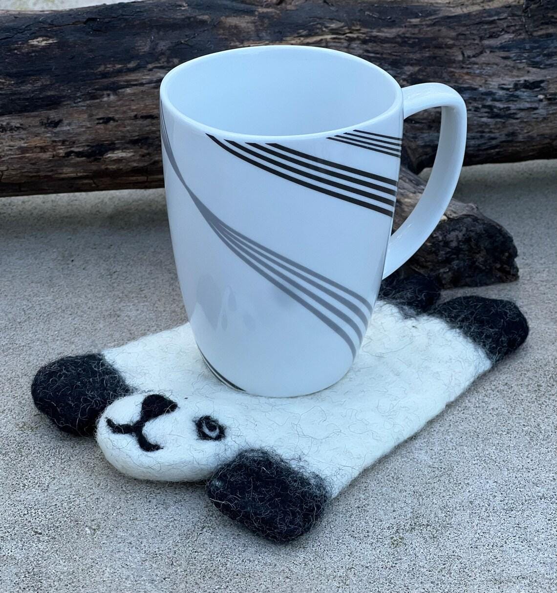 Handmade Felt Animal Coasters: Eco-friendly Drink Coasters - Etsy