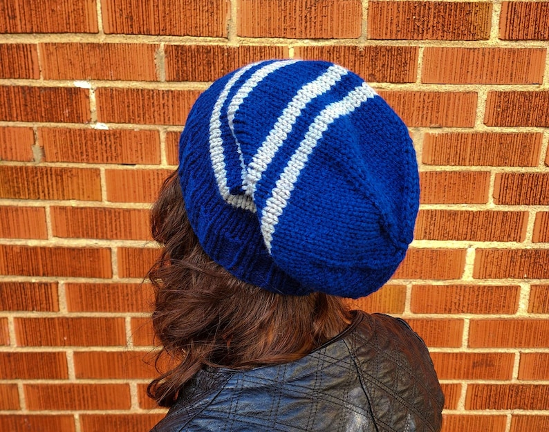 Wizard Slouchy Hat Knitting Pattern Instant PDF Digital Download Knit ...