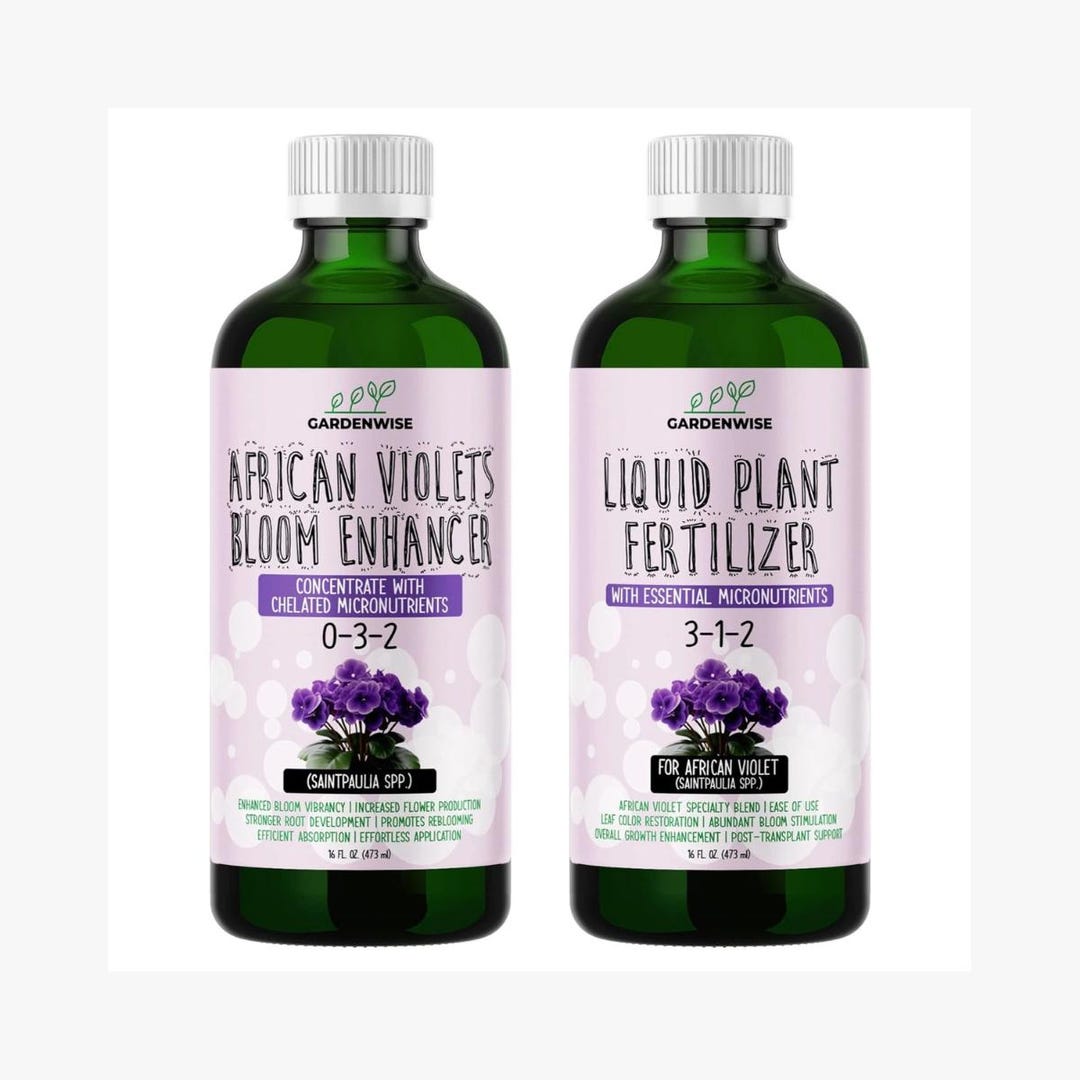 African Violet Liquid Fertilizer | Growth & Bloom Booster - Etsy