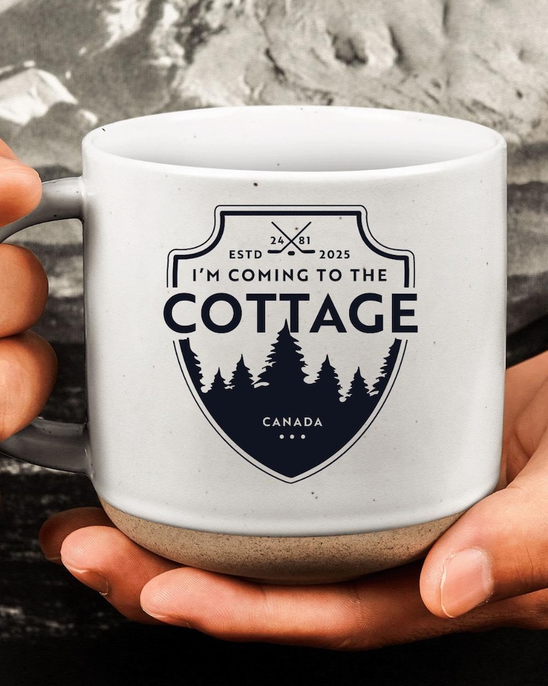 Im Coming to the Cottage Ceramic Mug, Heated Rivalry Inspired Coffee ...