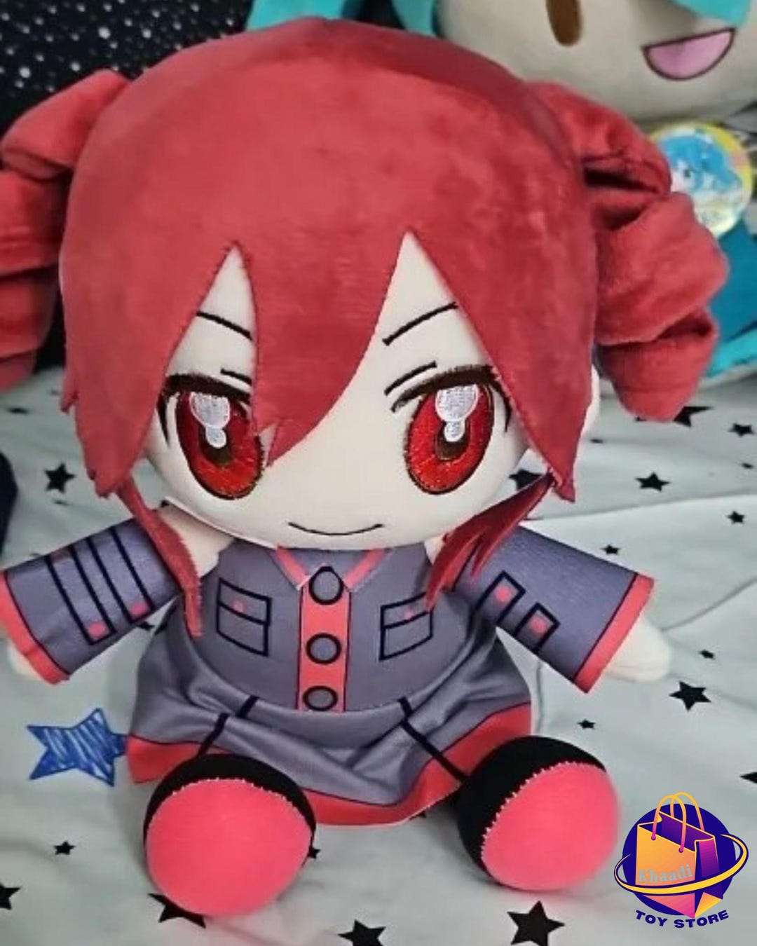 Kasane Teto Plush Doll: Kawaii Kimono Anime Plushie - Etsy