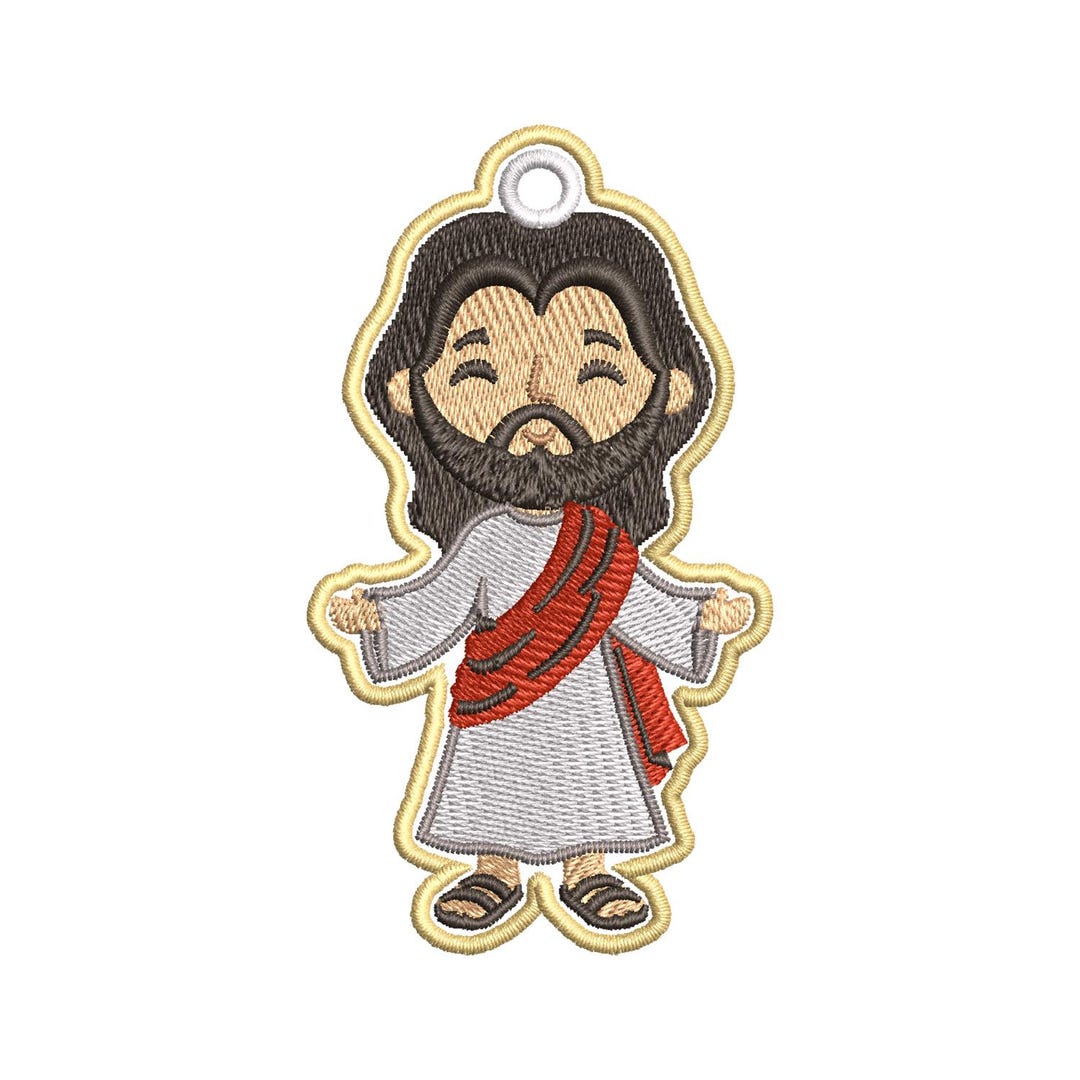 Jesus Christ Embroidery Design | Religious Embroidery | Christian ...