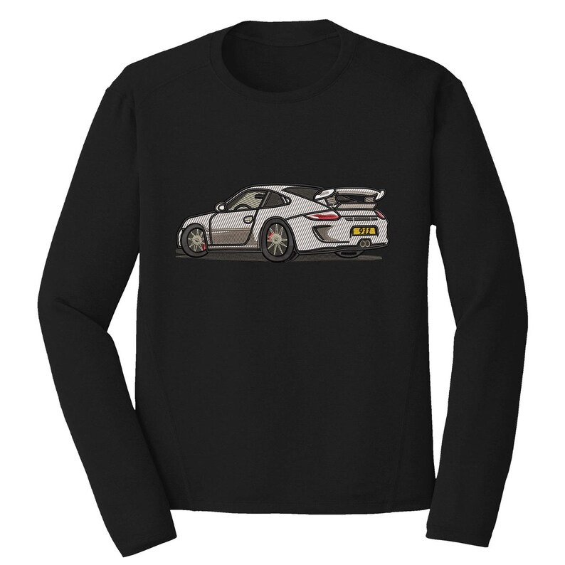German Supercar Embroidery Design | Car Embroidery Design | Luxury Car ...