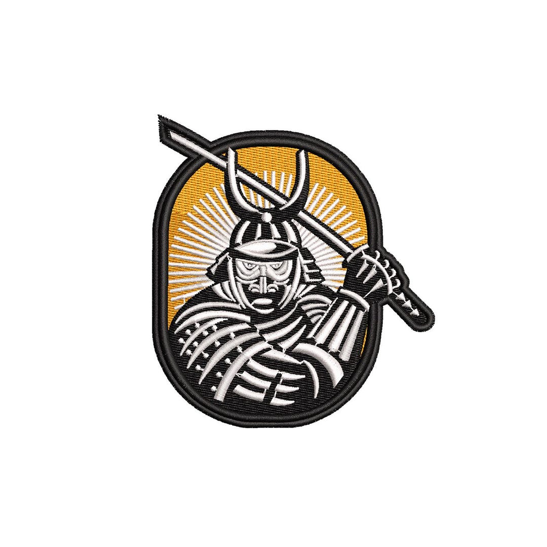 Samurai Embroidery Design | Samurai Embroidery Tshirt | Embroidery ...