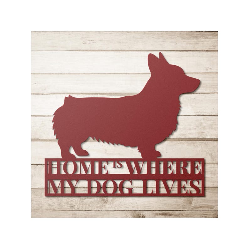 Personalized Dog Metal Wall Art – Home Decor Sign - Etsy
