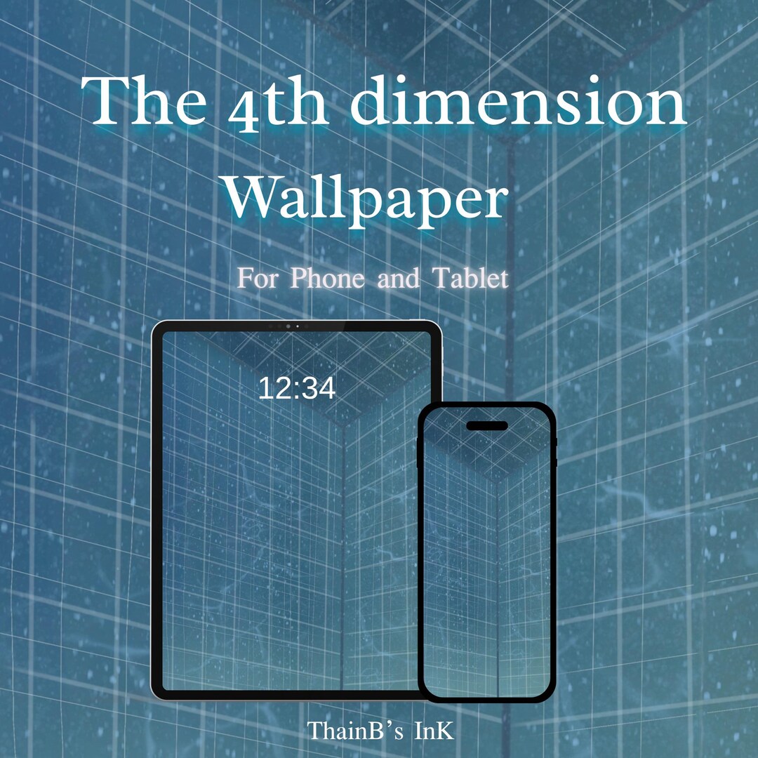 The 4th Dimension Wallpaper for Phone and Tablet | Digital Wallpaper ...