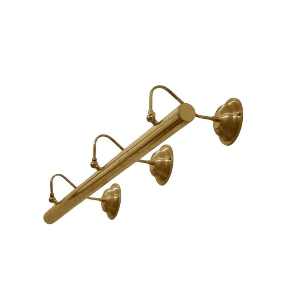Tube Lemaire Raw Brass Picture Light, Vintage Style Panning Wall ...