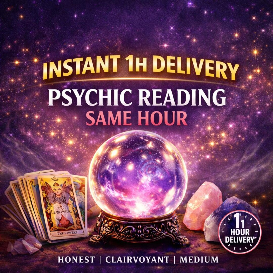 SAME HOUR Psychic Reading | Instant Clairvoyant Tarot | Honest Psychic ...
