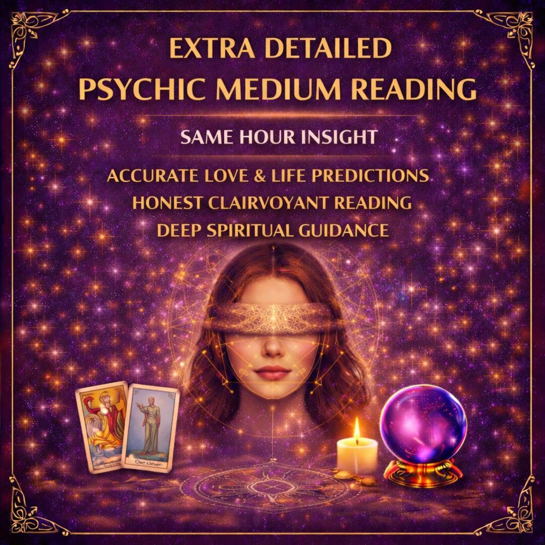 Same Hour Detailed Medium Reading | Deep Psychic Love Reading | Honest ...