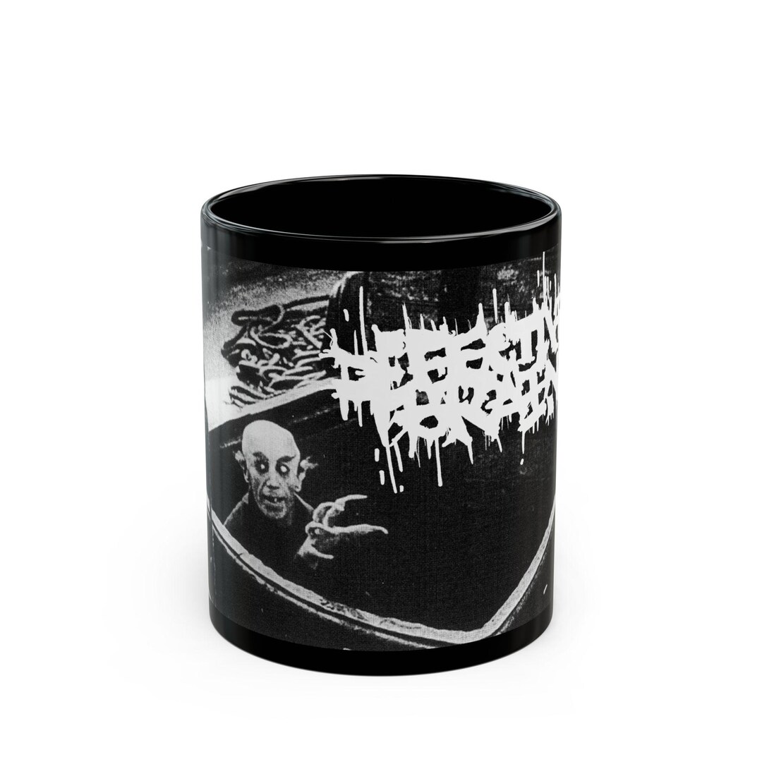 Defective Brain Horror Mug: Gothic Vampire Nosferatu Coffee Cup - Etsy