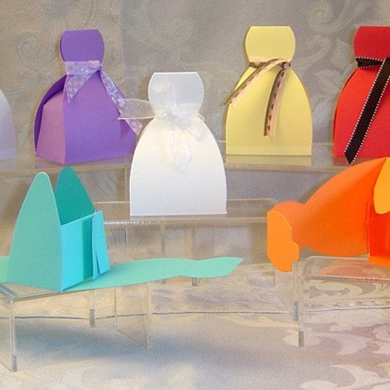 Dress Favor Box - Etsy
