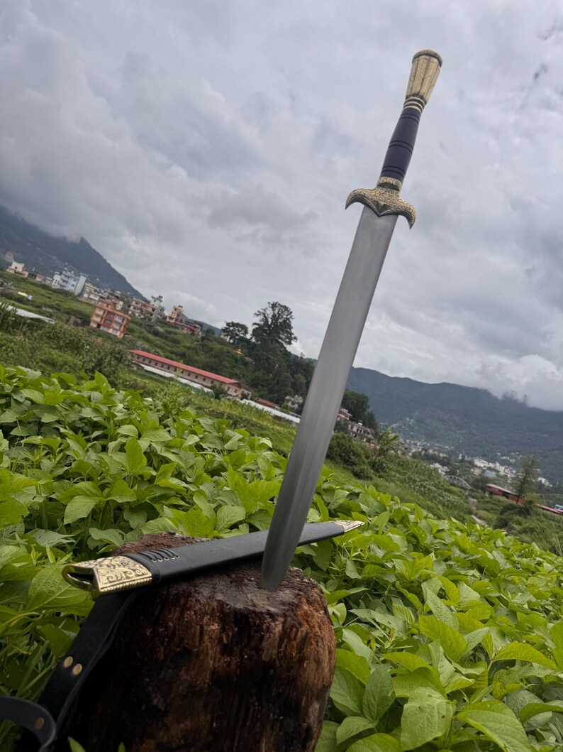 Hand Forged Viking Sword, High Carbon Steel Medieval Sword, Functional ...