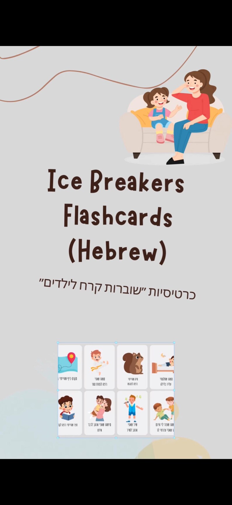 Icebreaker Flashcards for Kids – Printable Conversation Starters ...