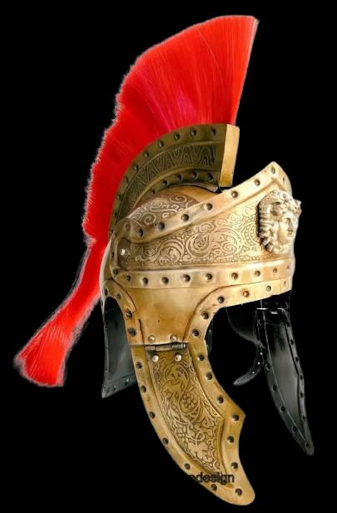 Medieval Armor Helmet of Royal Roman Knight SCA LARP King Army ...