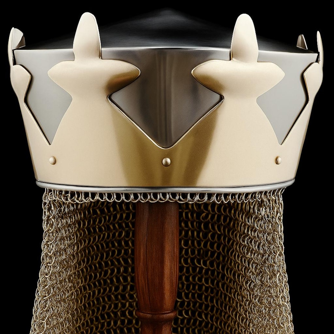 Monty Python King Arthur Helmet Medieval Knight's Armor Helmet LARP ...