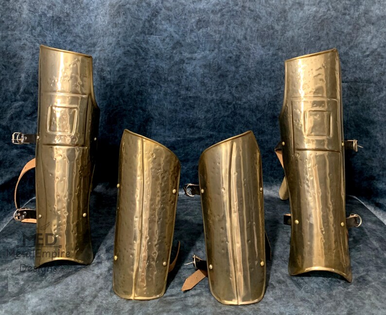 Medieval Viking 300 Spartan King Leonidas Arm Guard and Leg Guard Armor ...