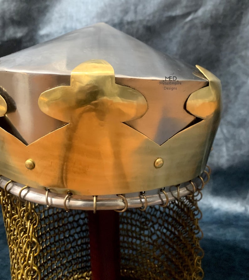 King Arthur Knight Helmet: Monty Python Medieval Armor, LARP Costume - Etsy