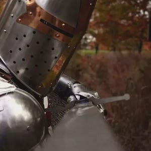 Medieval Templar Knight Full Body Set Armour SCA LARP Roman Body Armor ...