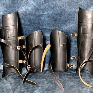 Medieval Viking 300 Spartan King Leonidas Arm Guard and Leg Guard Armor ...