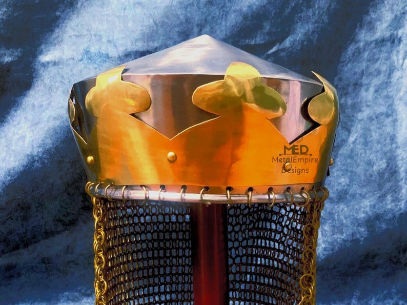 King Arthur Knight Helmet: Monty Python Medieval Armor, LARP Costume - Etsy