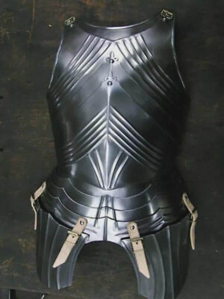18GA Steel Gothic Armor Breastplate: Medieval Knight Cuirass, SCA LARP ...