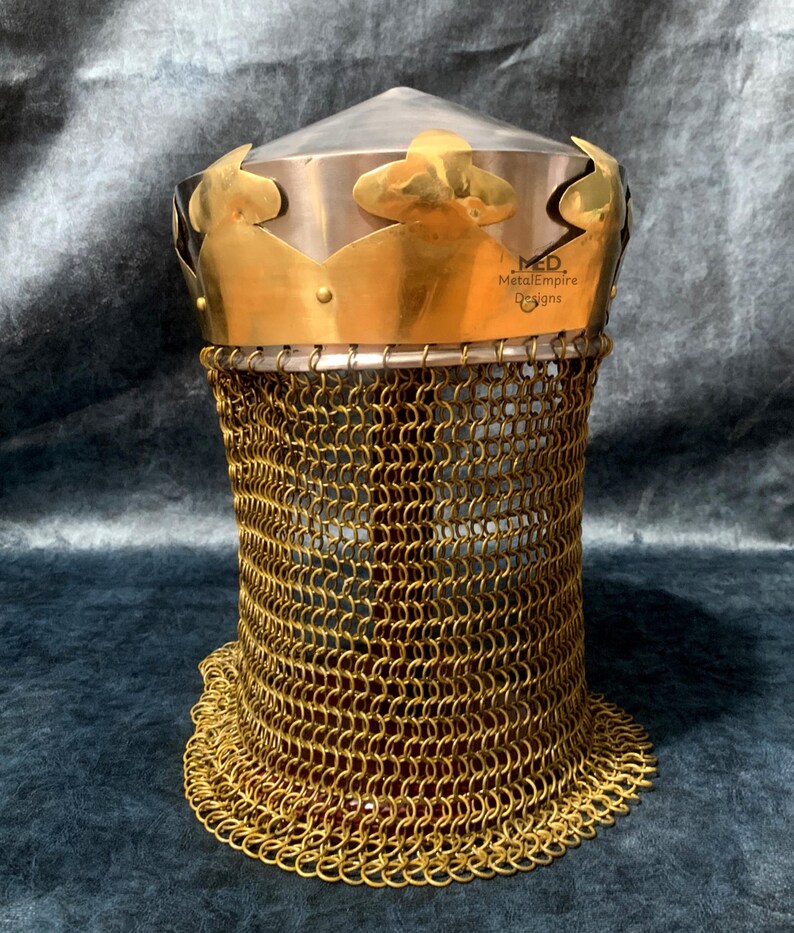 King Arthur Knight Helmet: Monty Python Medieval Armor, LARP Costume - Etsy