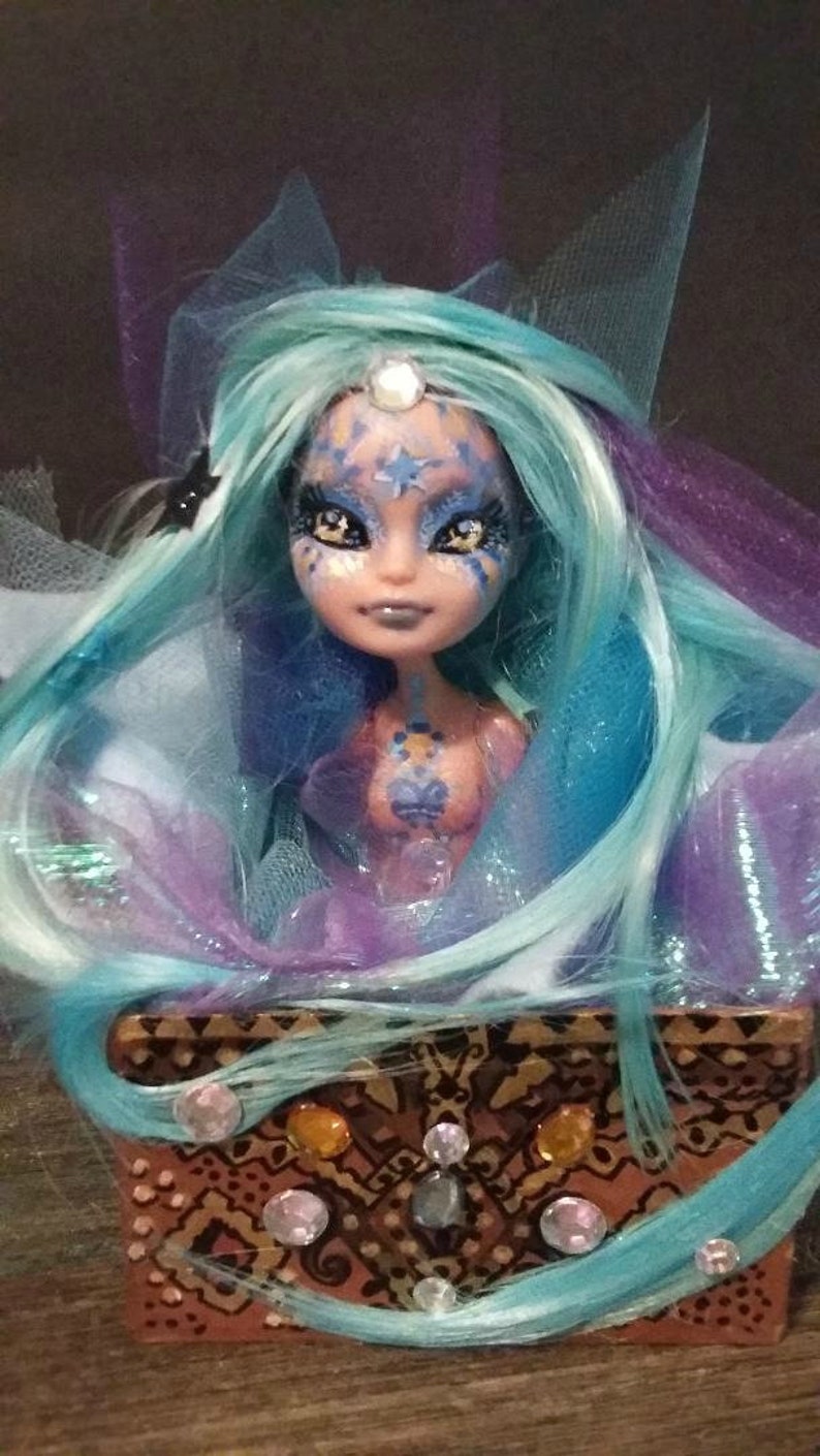 Monster High OOAK Doll Repaint Pandora's Box Custom Art - Etsy