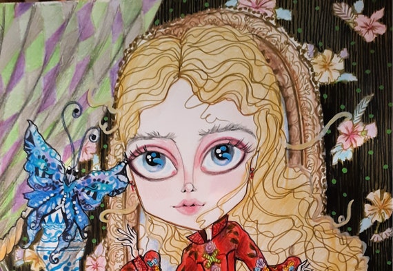 Art & Collectibles alice in wonderland art print Limited Edition Alice ...