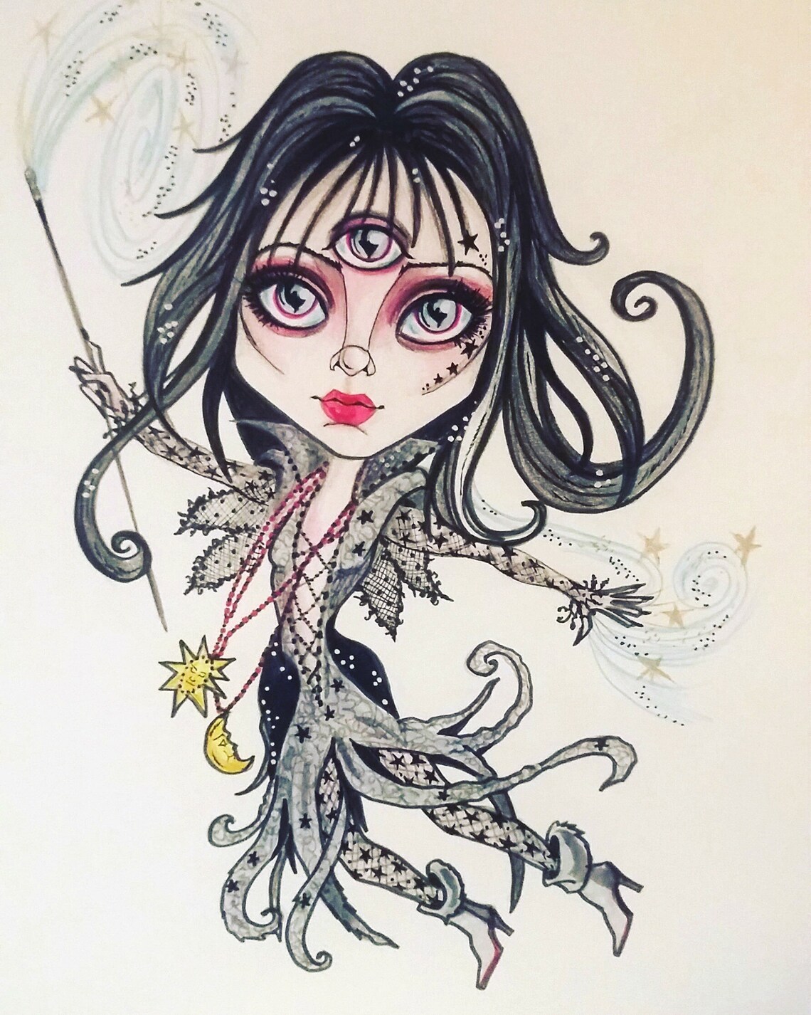 Your Choice of Any One 5 X 7 Print of Ghost Vampire Mummy | Etsy