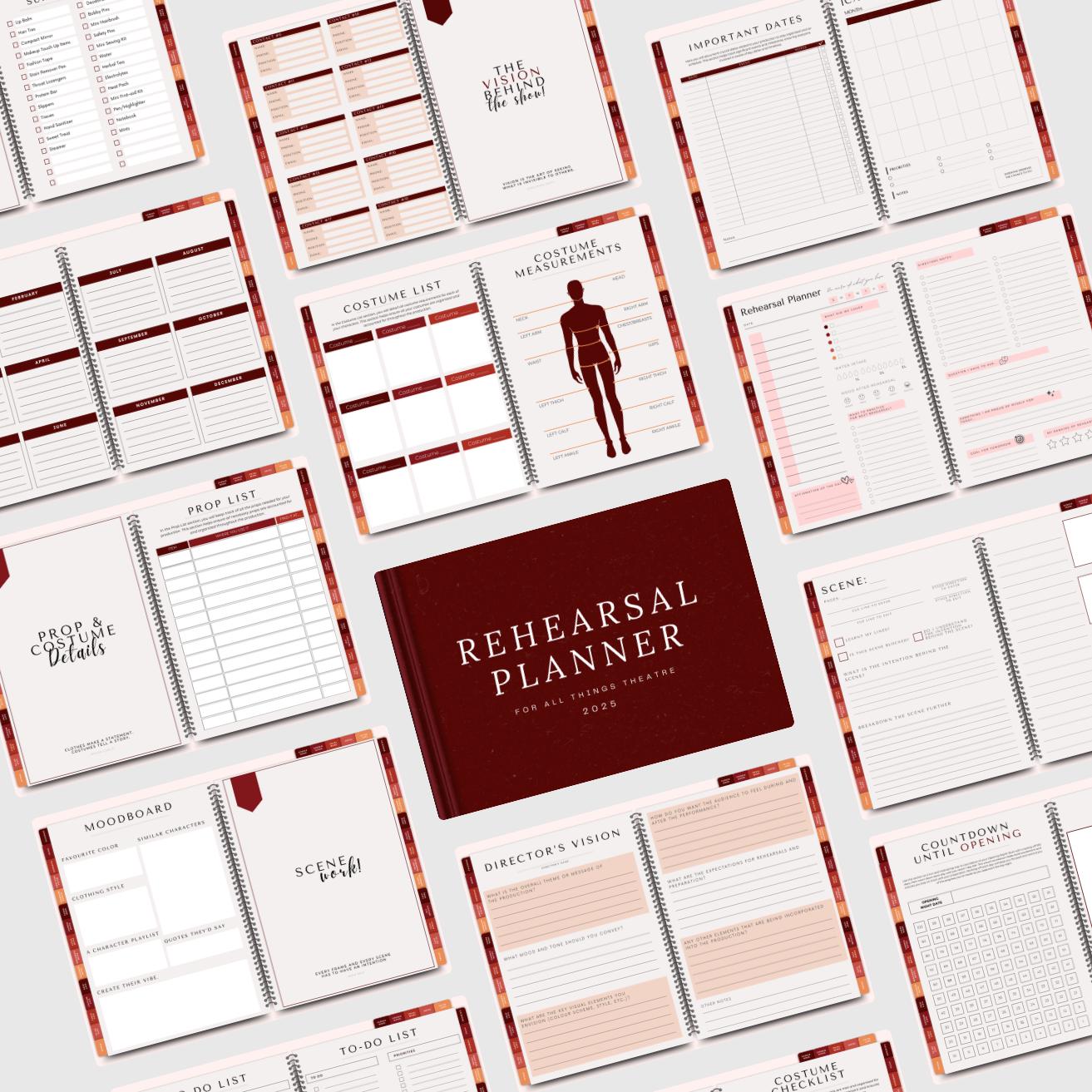 Digital Theatre Rehearsal Planner: Vocal Health, Scene Analysis ...