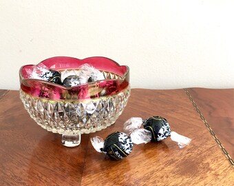 Footed candy dish | Etsy