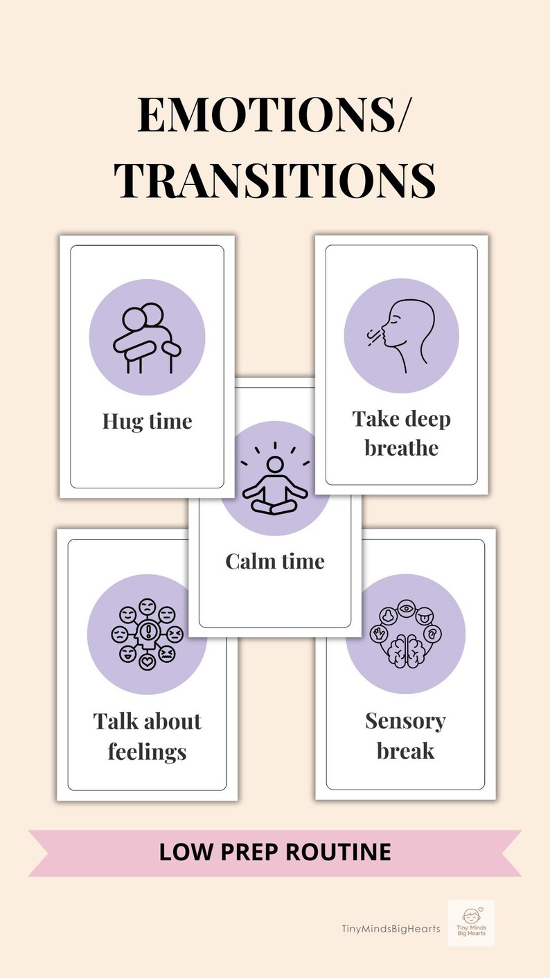 Toddler Visual Schedule Cards | Daily Routine Flashcards | Montessori ...