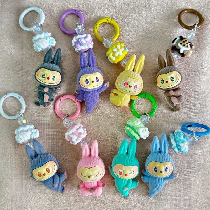 Labubu Keychain - Etsy Canada