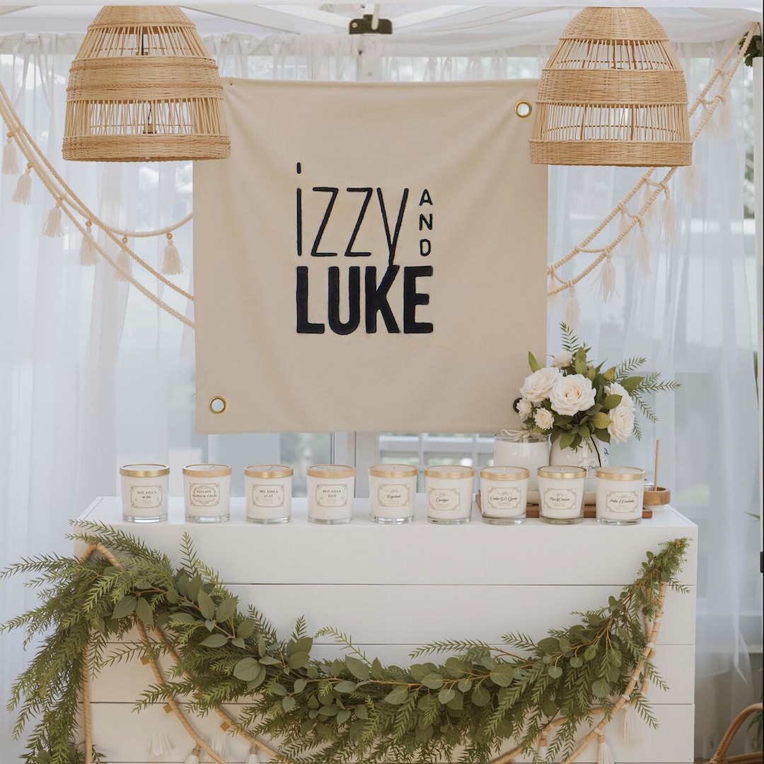 Custom Embroidered Table Runner, Vendor Table Banner,market Tent Sign ...