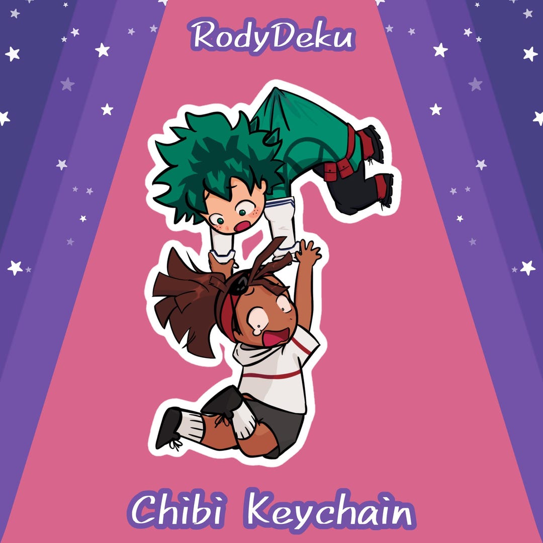 SOLD OUT - Rodydeku 2.5" MHA Keychain - Etsy