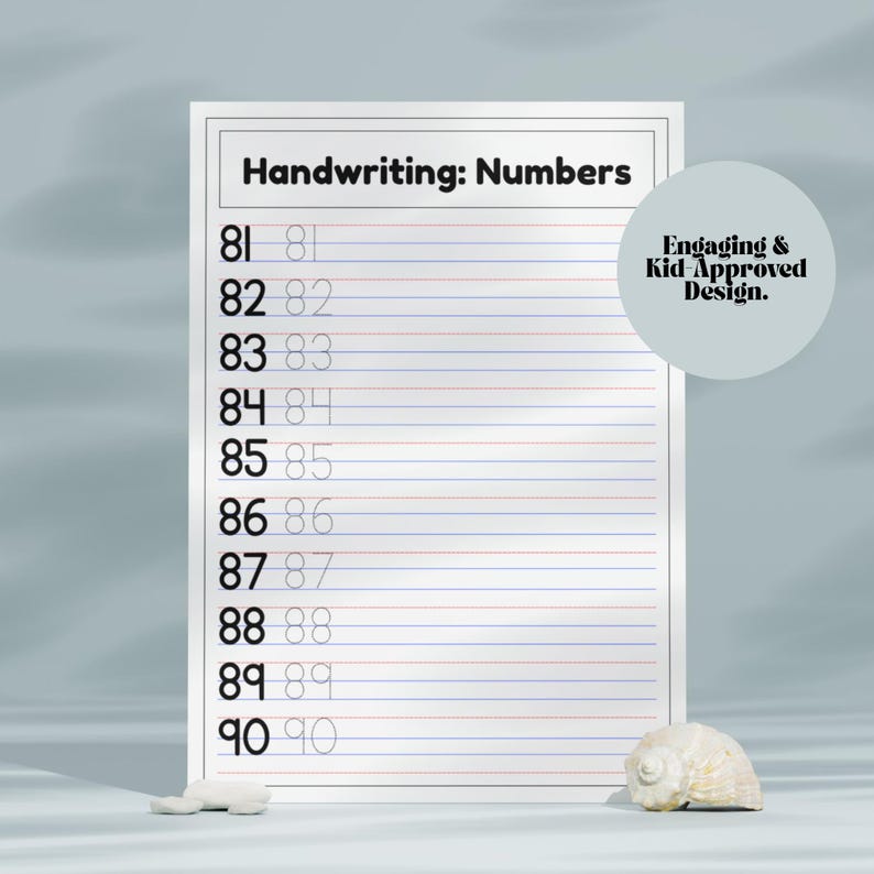 Number Tracing Worksheets 1-100 | Printable Number Writing Practice ...
