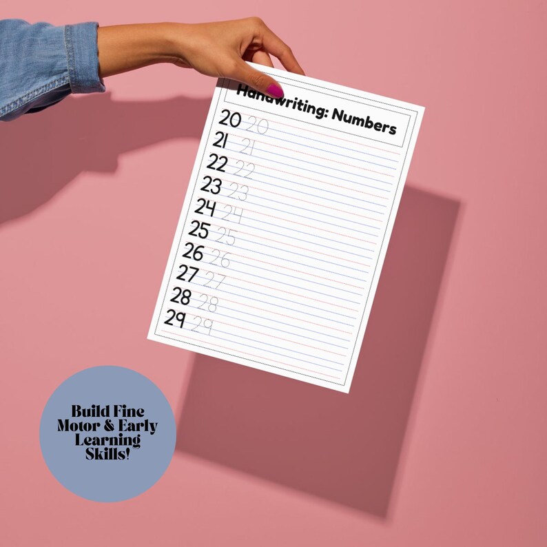 Number Tracing Worksheets 1-100 | Printable Number Writing Practice ...