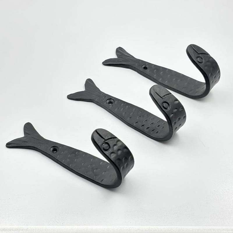 Fish Wall Hooks Steel - Etsy UK