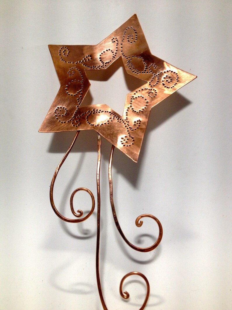 Copper Shooting Star Tree Topper - Etsy