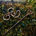 Copper Hair Pin - Etsy