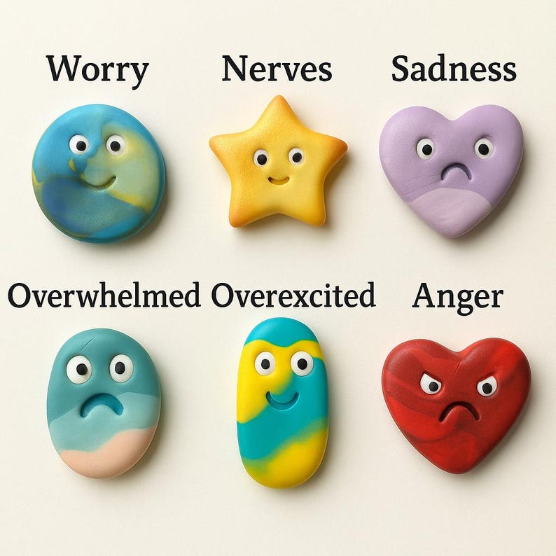 Worry Stones for Emotional Regulation – Support for Anxiety, Anger ...