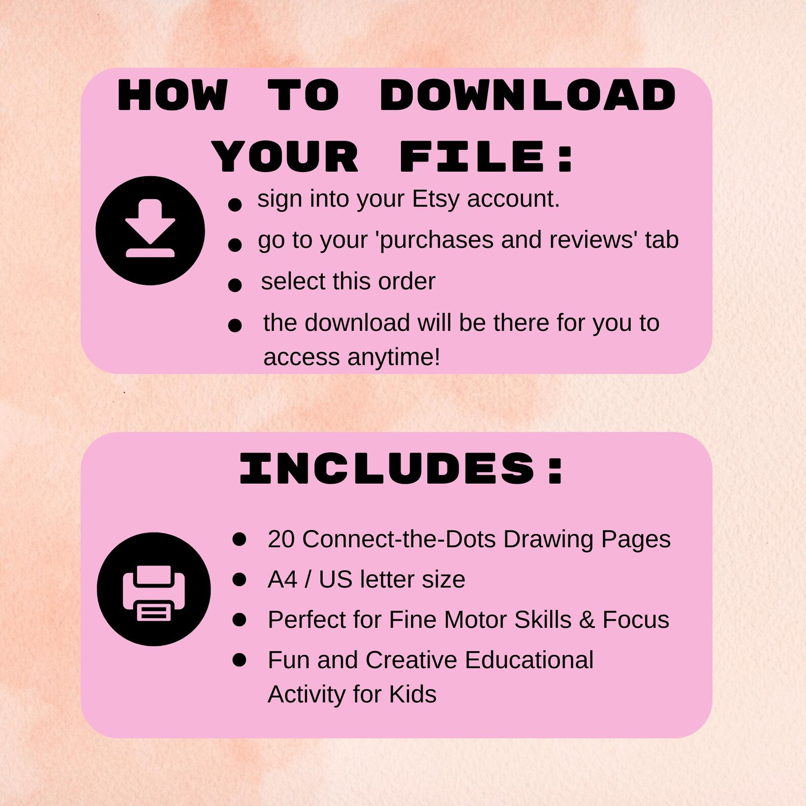 Dot to Dot Activity Book: Fine Motor Skills, Visual Perception (PDF ...