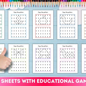 Dot to Dot Printables: Fine Motor Skills Activity (PDF Digital Download ...