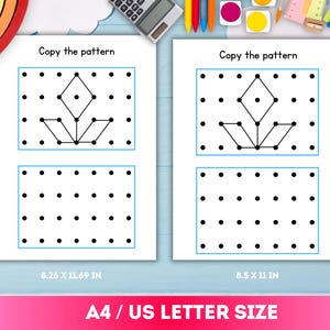 Dot to Dot Printables: Fine Motor Skills Activity (PDF Digital Download ...