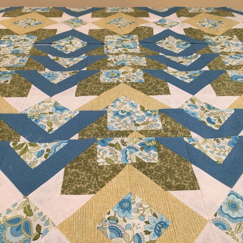 Flying Geese Quilt - Etsy