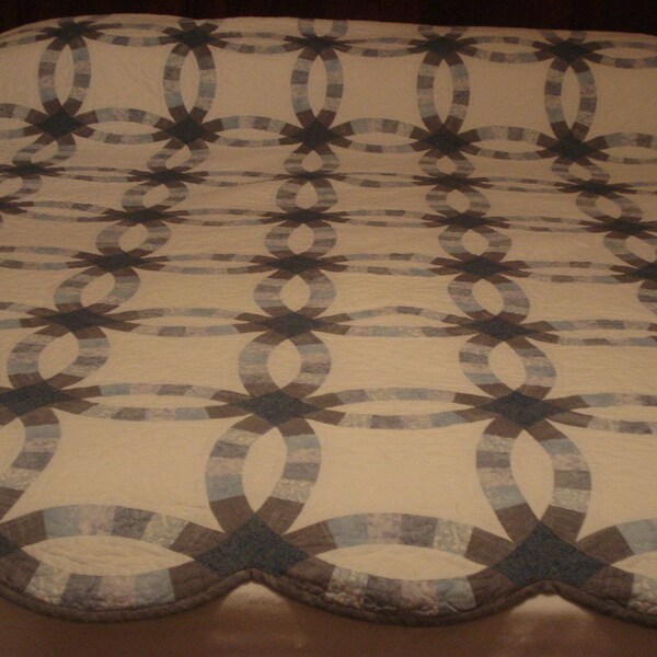 Double Wedding Ring Quilt Kit - Etsy